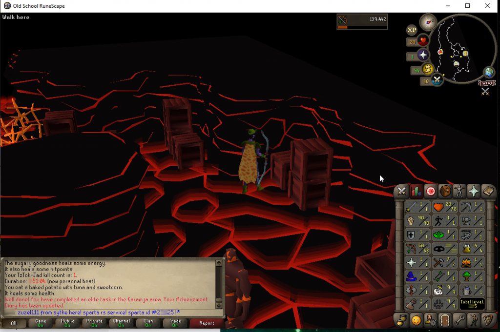 OSRS Fire cape service #1 Sparta.rs - 1 Pray, 1 Def, Ironmen